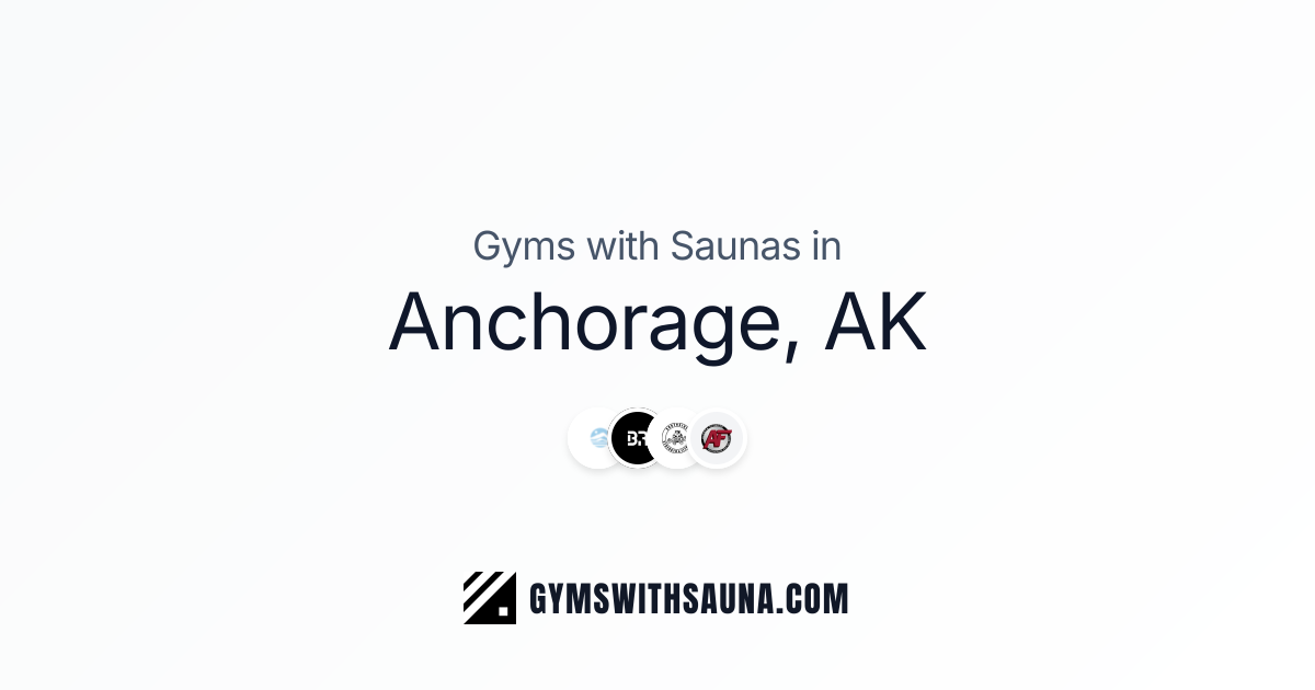 5 Gyms with Saunas in Anchorage, AK | Dry Sauna, Steam Room