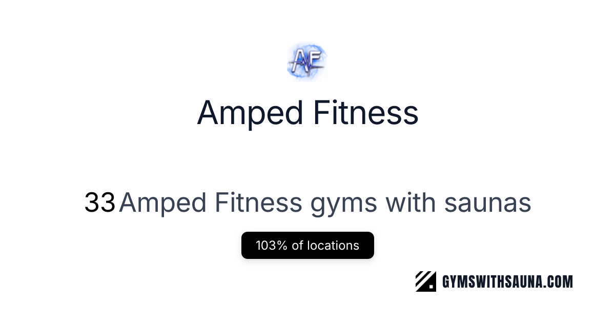 Amped Fitness Locations with Saunas – All Clubs